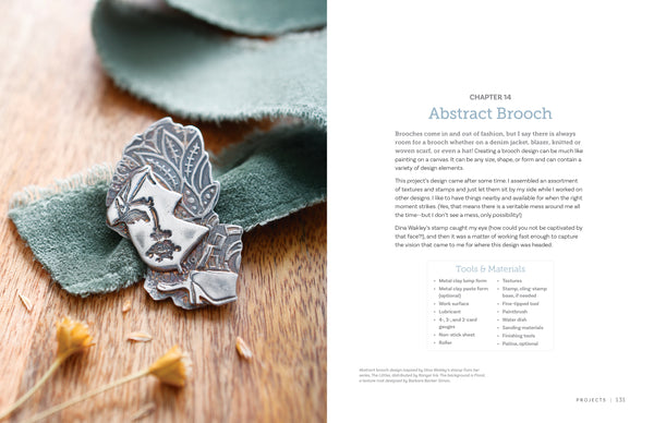 Projects and Techniques for Metal Clay Jewelry – Schiffer Craft